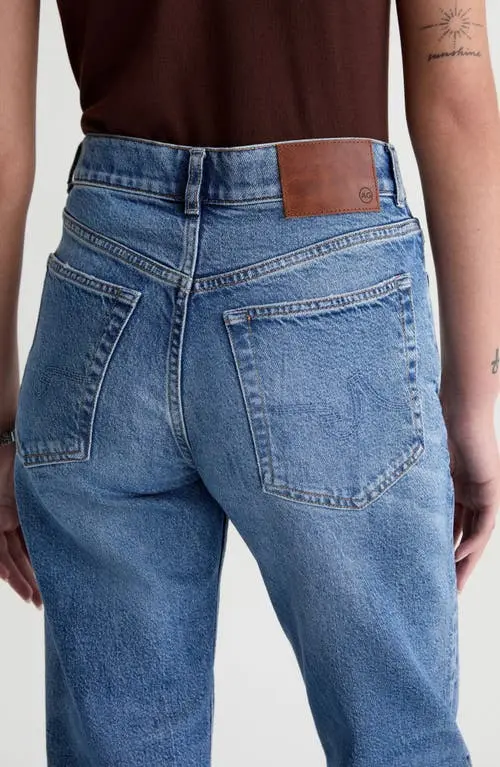 Ag Sydney High Waist Straight Leg Jeans