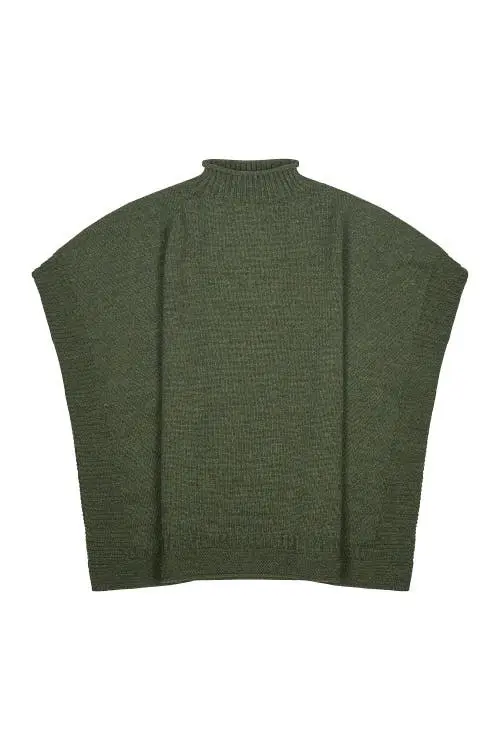 PAUL JAMES Chunky Merino Wool Poncho
