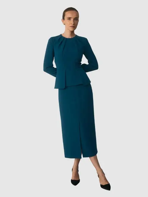 The Fold Doppio Elaria Midi Dress