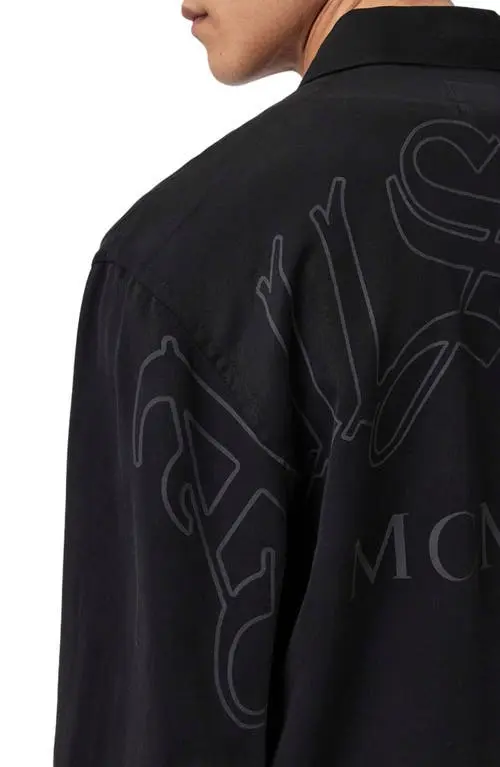 ALLSAINTS Soul Long Sleeve Oversized Lyocell Shirt