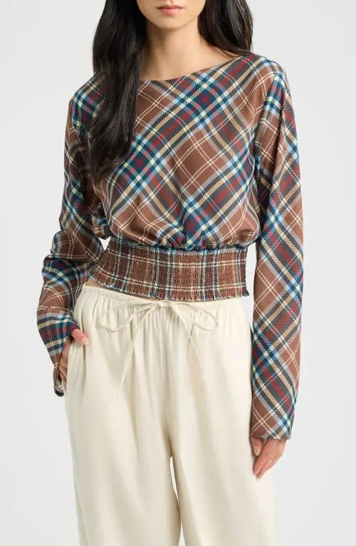 Solid & Striped The Ace Long Sleeve Crop Top
