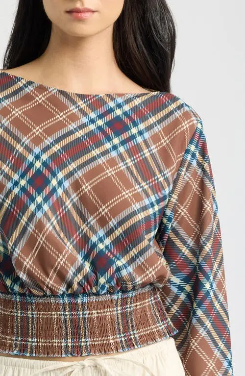 Solid & Striped The Ace Long Sleeve Crop Top