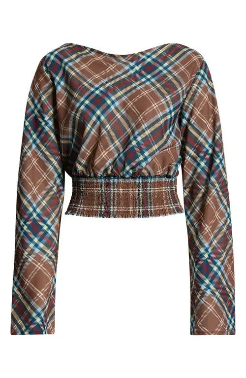 Solid & Striped The Ace Long Sleeve Crop Top