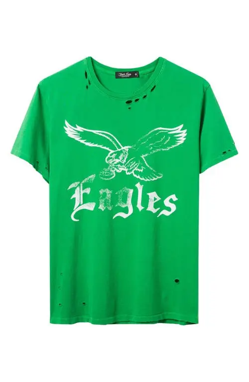Junk Food Philadelphia Eagles Fly Cotton Graphic T-shirt