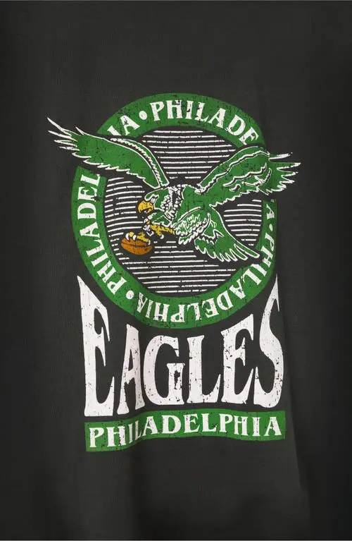 Junk Food Philadelphia Eagles Crest Cotton Graphic T-shirt