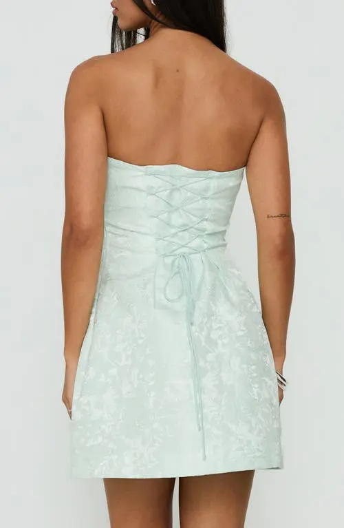 Princess Polly Heaven Sent Strapless Minidress