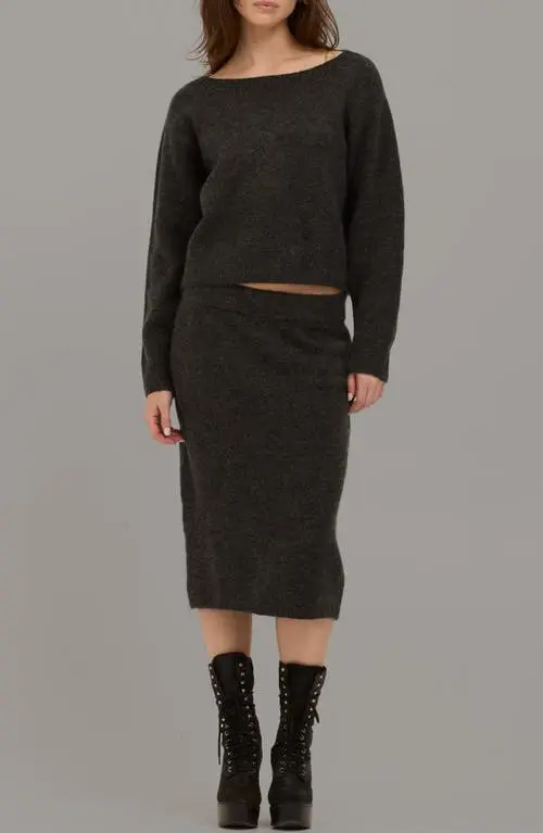 PROJECT SOCIAL T Palisades Midi Sweater Skirt