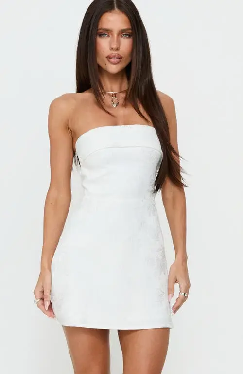 Princess Polly Dakhoda Strapless Minidress
