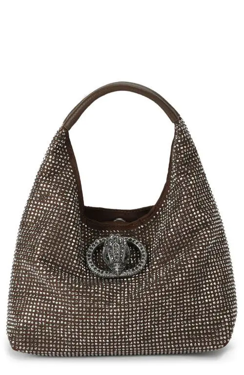 Kurt Geiger Chelsea Small Slouch Hobo - Open Brown