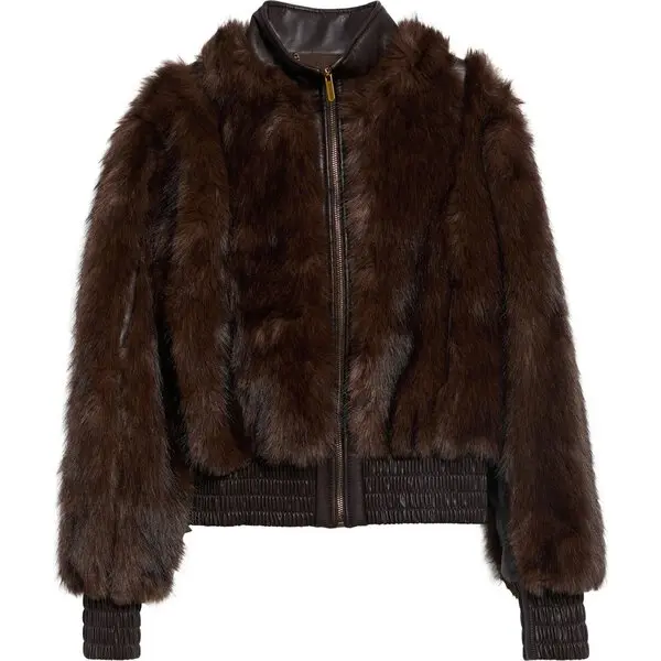 Zimmermann Valiant Faux Fur Jacket