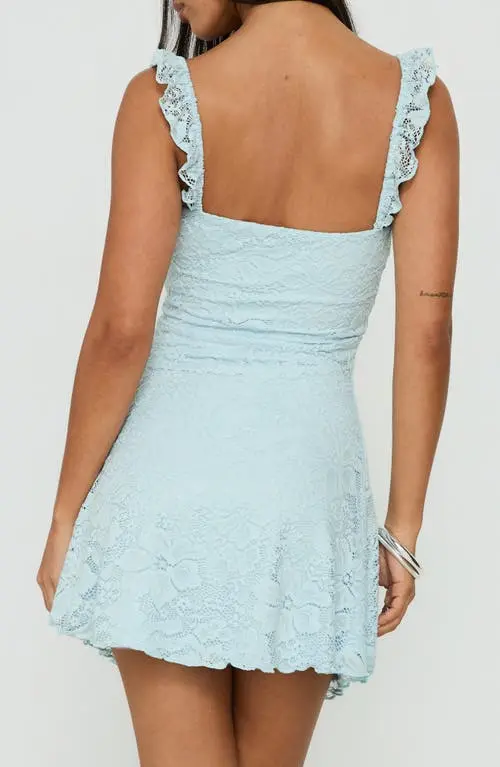 Princess Polly Beacall Lace Overlay Minidress