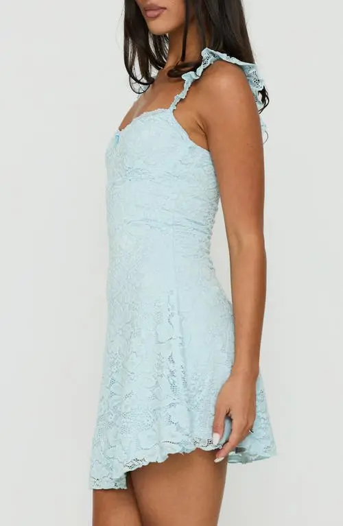 Princess Polly Beacall Lace Overlay Minidress