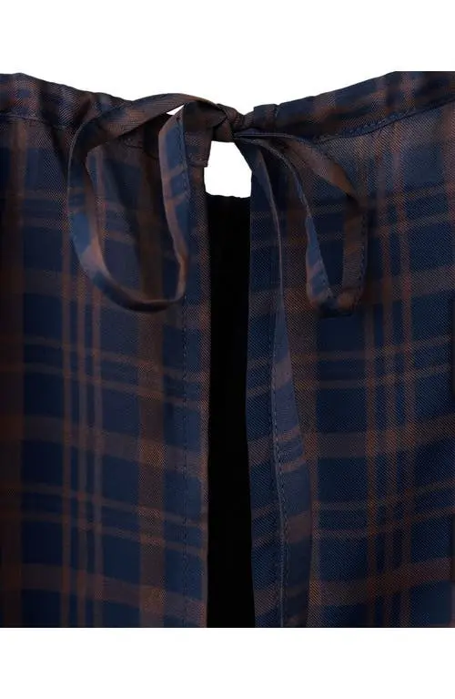 Mango Dara Plaid Sleeveless Top