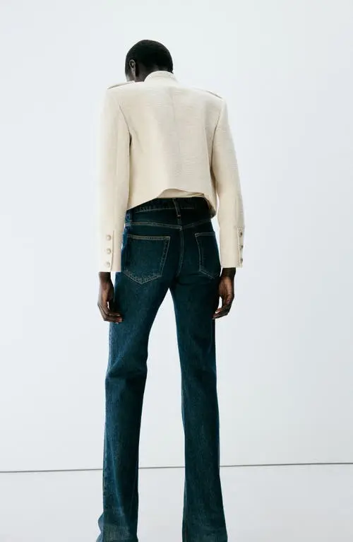 Mango Charlie Frogging Tweed Jacket