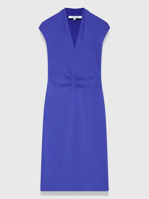 The Fold Sculpted Contour Midi Dress