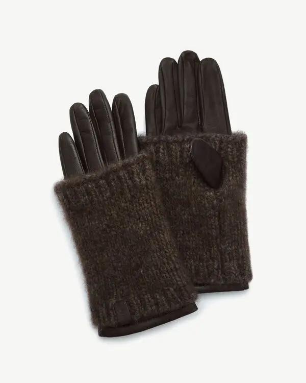 Strathberry Portobello Gloves - Brown