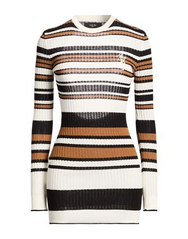 Amiri Mini Dress Size Linen, Cotton, Polyamide - Black