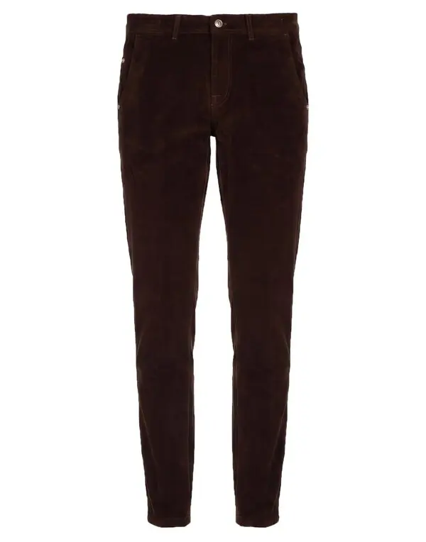 BARBA NAPOLI Pants Dark Size Cotton, Elastane
