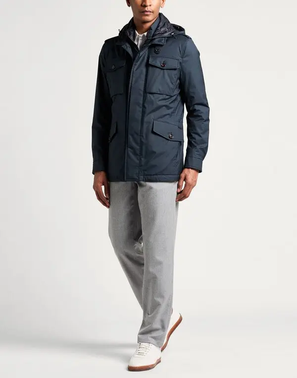 MOORER Jacket Size Virgin Wool, Silk, Polyurethane