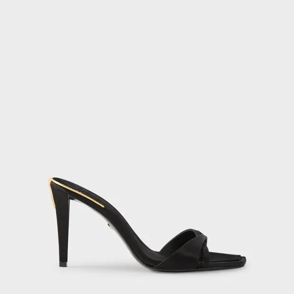 GIUSEPPE ZANOTTI Salamander Mule 90 - Black