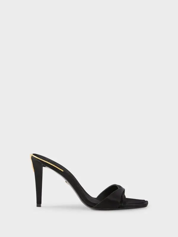 GIUSEPPE ZANOTTI Salamander Mule 90 - Black