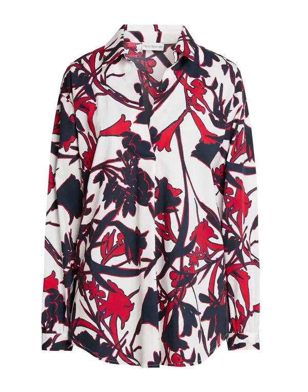MARIA BELLENTANI Top Size Cotton, Elastane