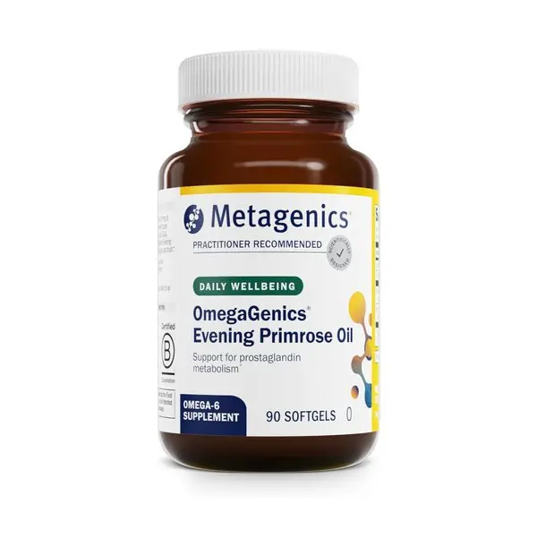 METAGENICS Omegagenics Evening Primrose Oil Omega 6 With 50 Milligram Gla Supports Skin - No Color