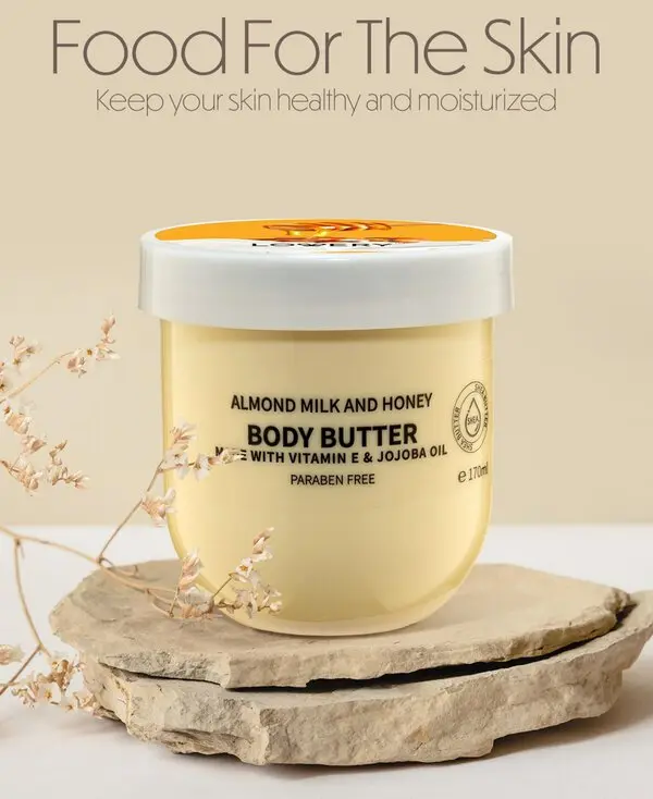 LOVERY Almond Milk And Honey Whipped Body Butter