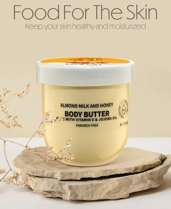 LOVERY Almond Milk And Honey Whipped Body Butter