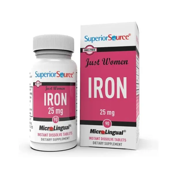 SUPERIOR SOURCE Just Iron 25 Milligram