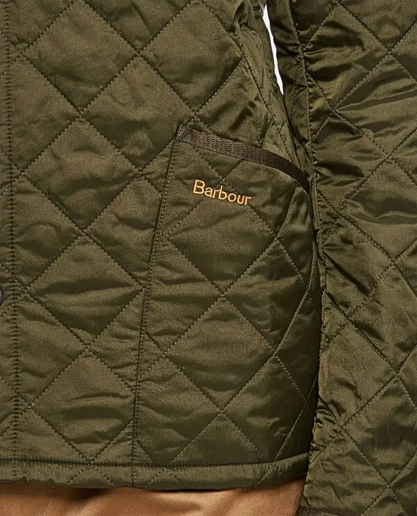 Barbour Giacca Liddesdale Quilted Nylon - Green