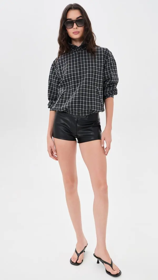 Lioness Merci Faux Leather Shorts
