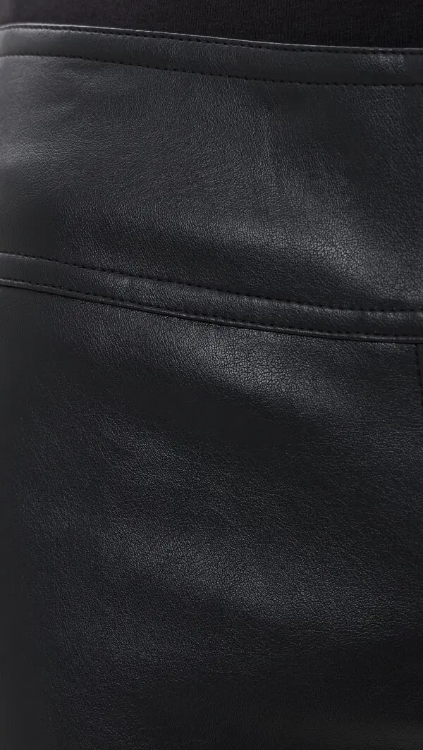 Lioness Merci Faux Leather Shorts