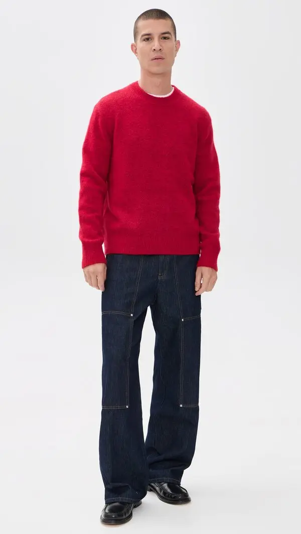 WAX LONDON Wilde Fluffy Wool Sweater