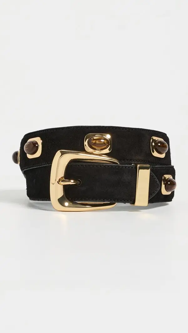 Veronica Beard Stone Embellished Arch Belt