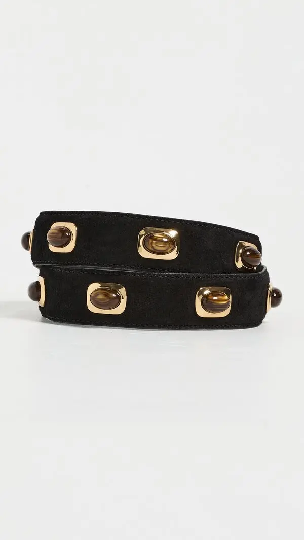 Veronica Beard Stone Embellished Arch Belt