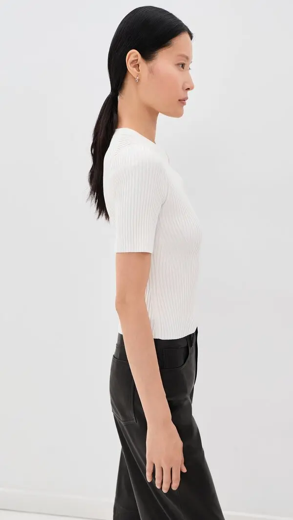 Simkhai Miley Short Sleeve Top