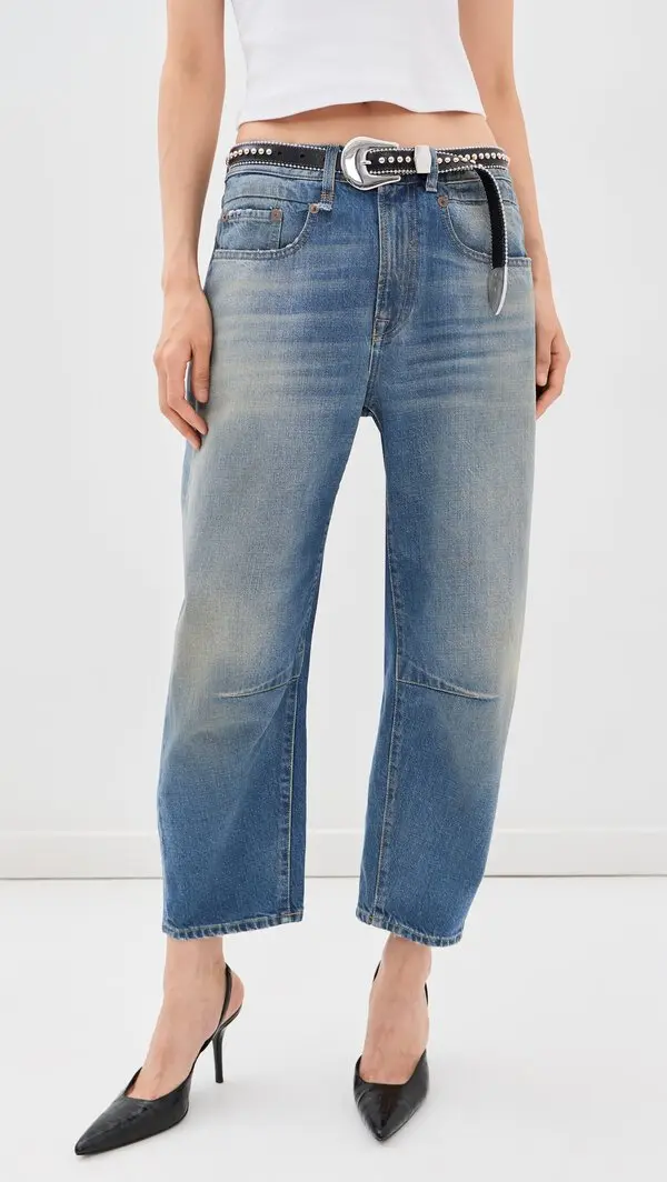 R13 Articulated Knee Ex-boyfriend Jeans