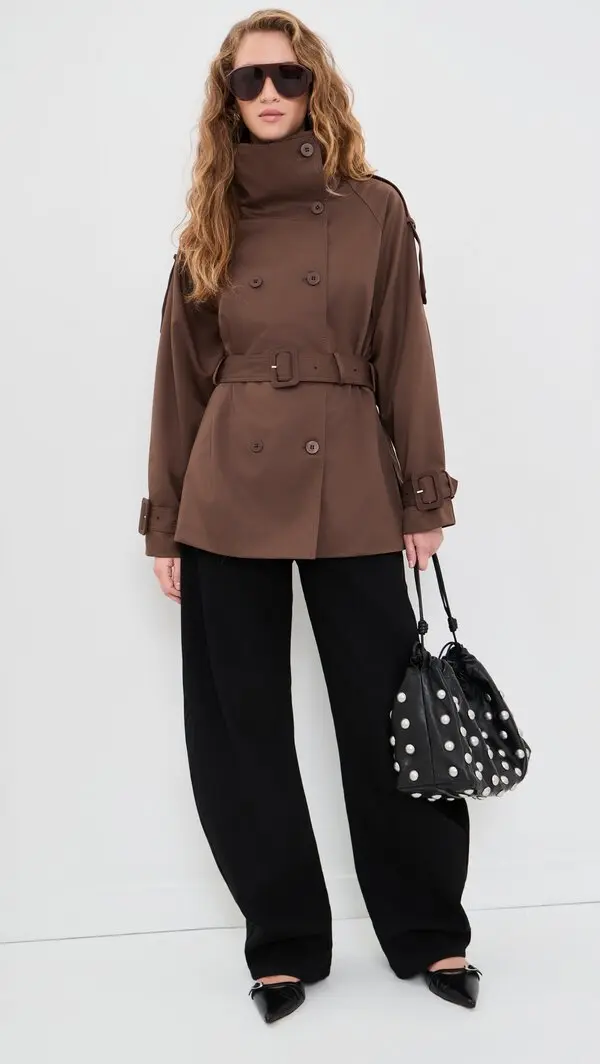 Lioness Blanc Trench Coat