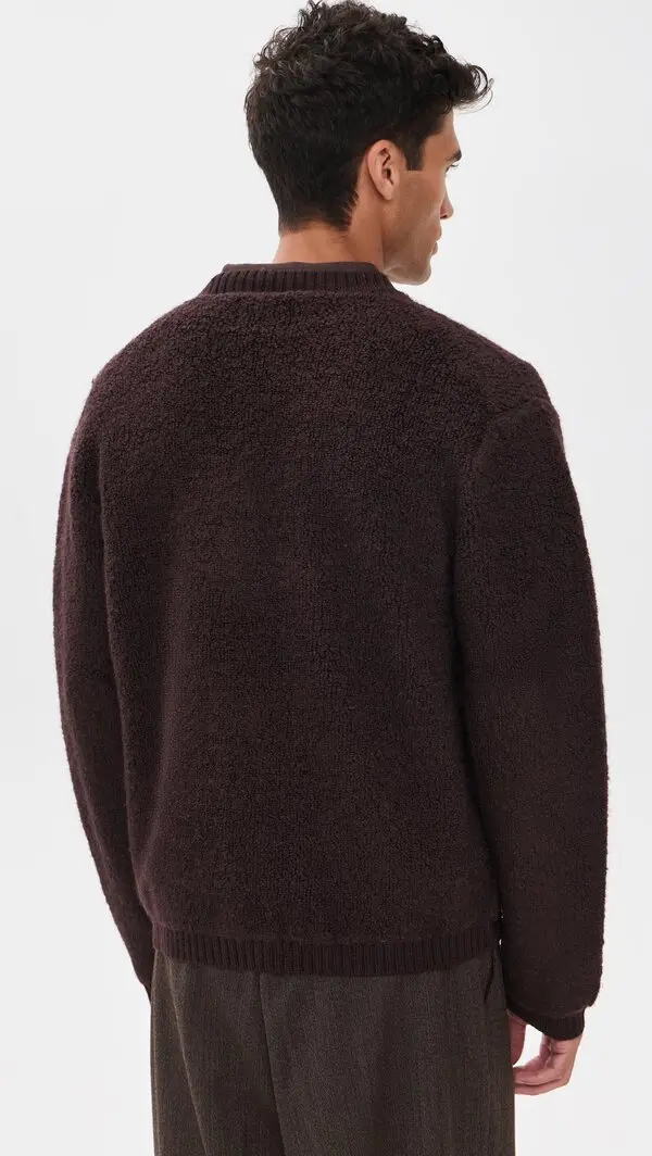Nn07 Terry Fleece Cardigan