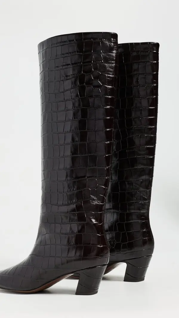 LOEFFLER RANDALL Marley Kicked Heel Tall Boots