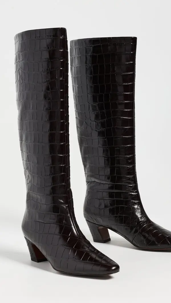 LOEFFLER RANDALL Marley Kicked Heel Tall Boots