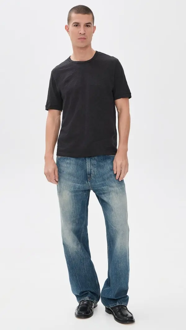 ALEX MILL Standard T-shirt In Slub Cotton