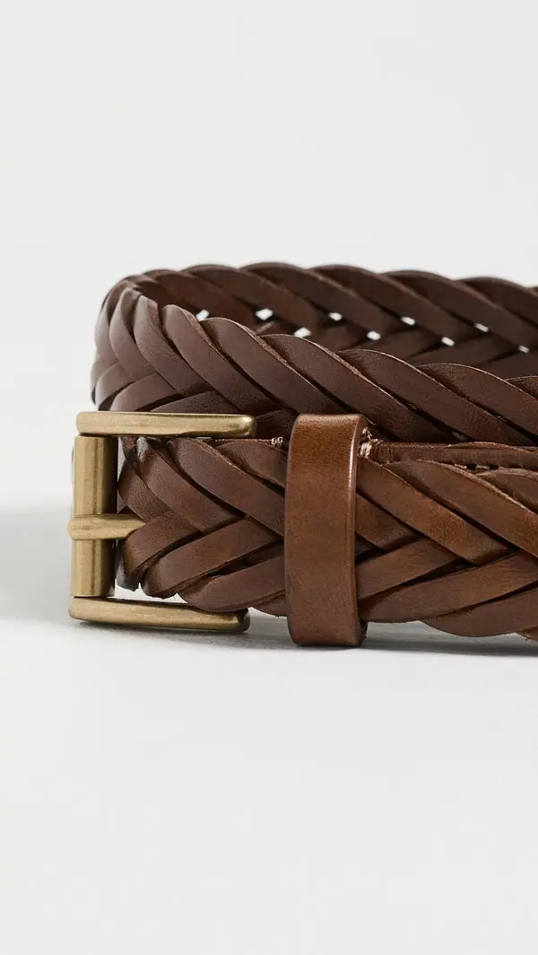 Anderson's Leather Woven Belt