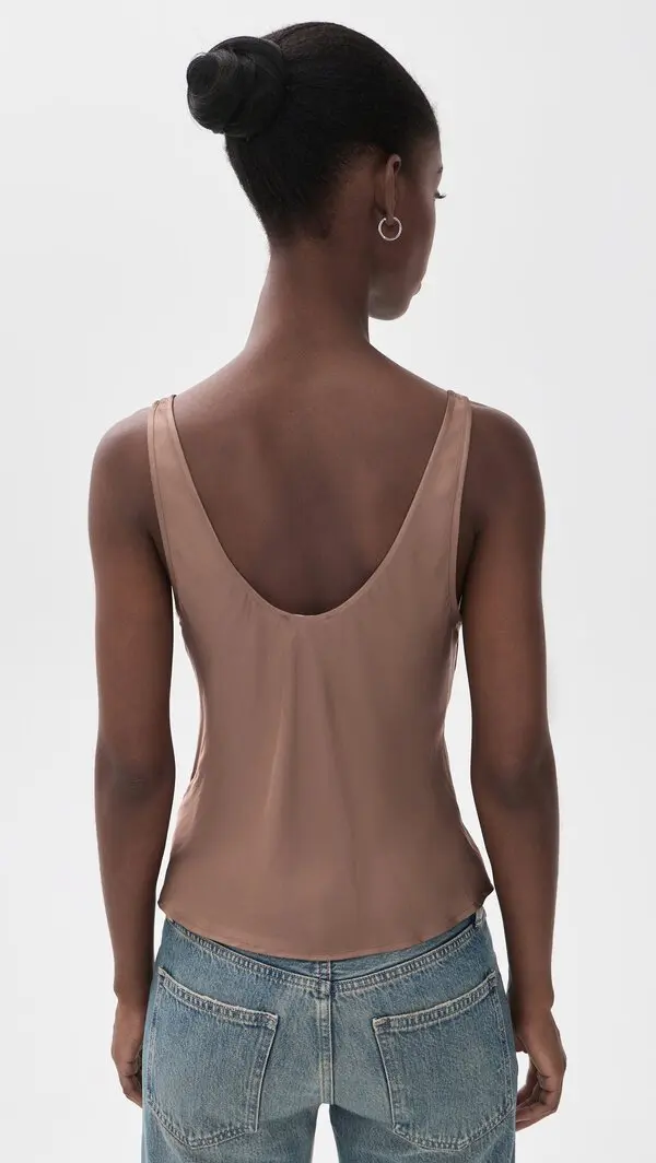L'Agence Eddie Bias Tank Top