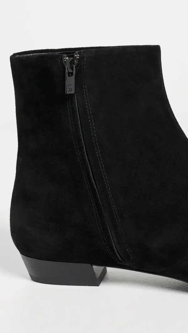 LOEFFLER RANDALL Siya Suede Flat Ankle Boots