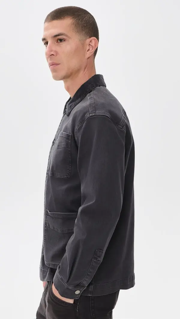 FAIR HARBOR Seaport Chore Jacket - Black