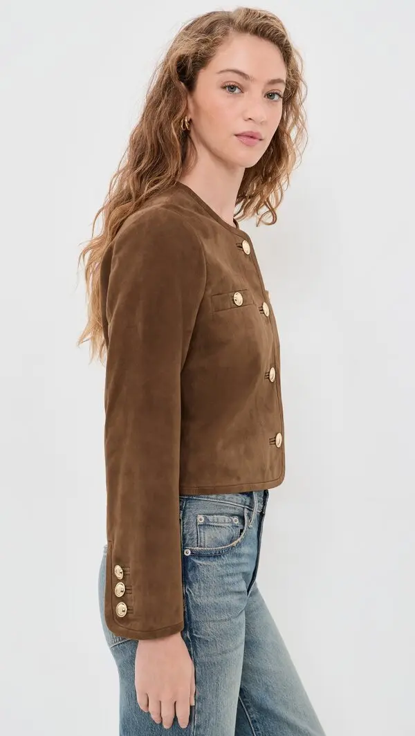 Ba&sh Mella Suede Jacket