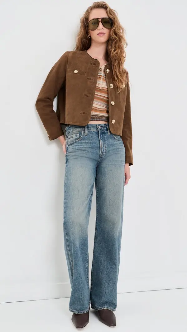 Ba&sh Mella Suede Jacket