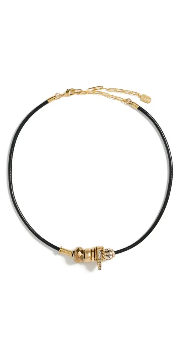 ELIZABETH COLE Destria Necklace - Black
